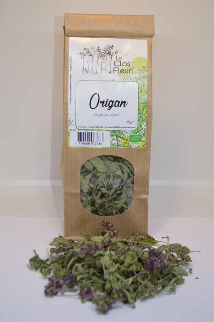 Origan - Le Clos Fleuri, producteur récoltant de tisanes bio à Dinan